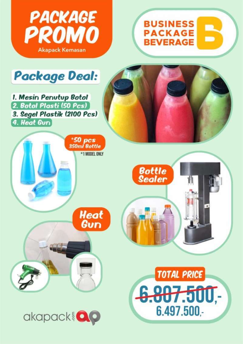 Jual Paket Usaha Kemasan Minuman Botol / Bussiness Package Beverage ...