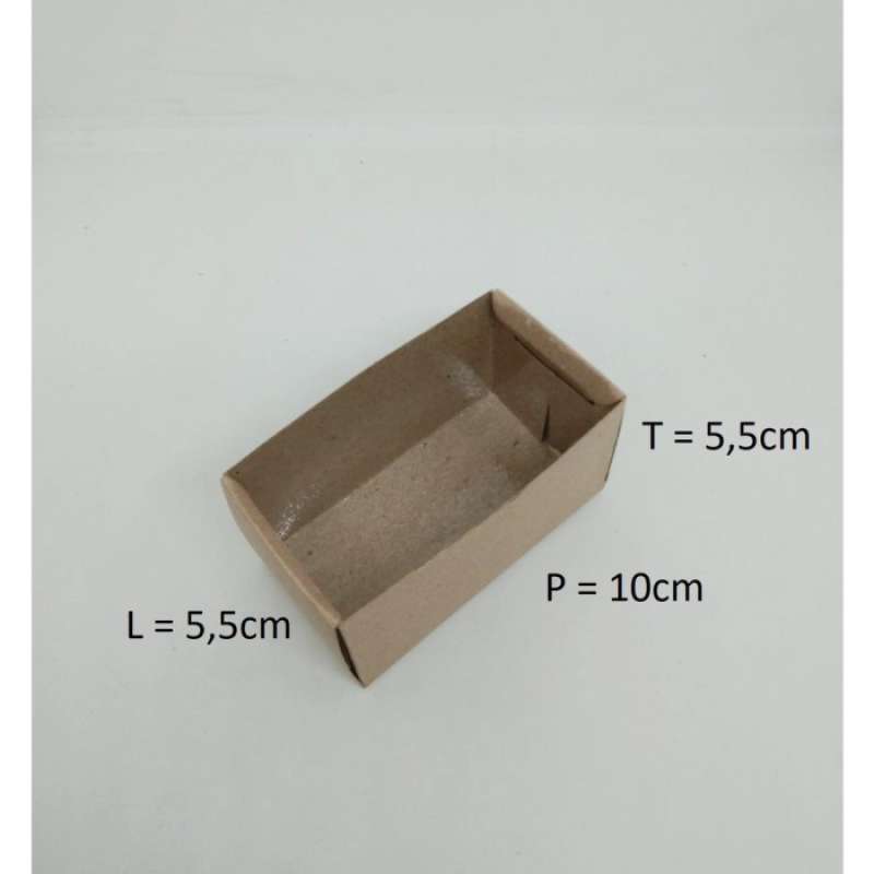 Jual Toast Box Kraft 10x5,5x5,5 50pcs Laminasi 290 Gsm Di Seller Crown ...