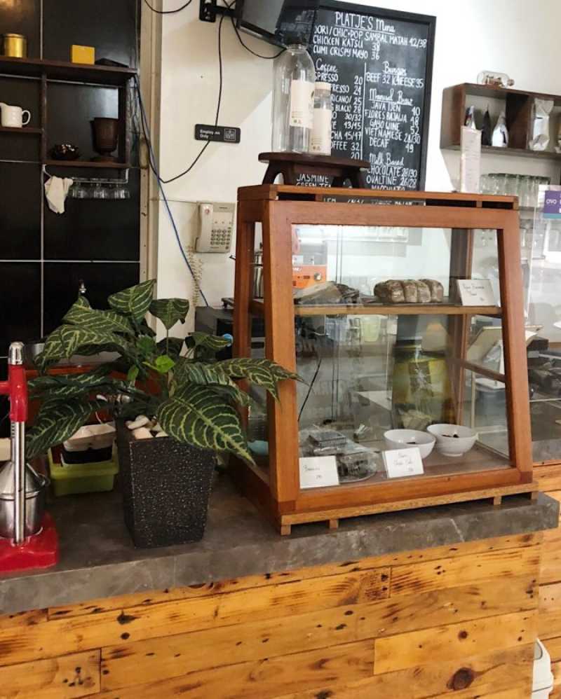 Jual Mini Cafe Food Display Kayu / Food Display Makanan - Rich ...