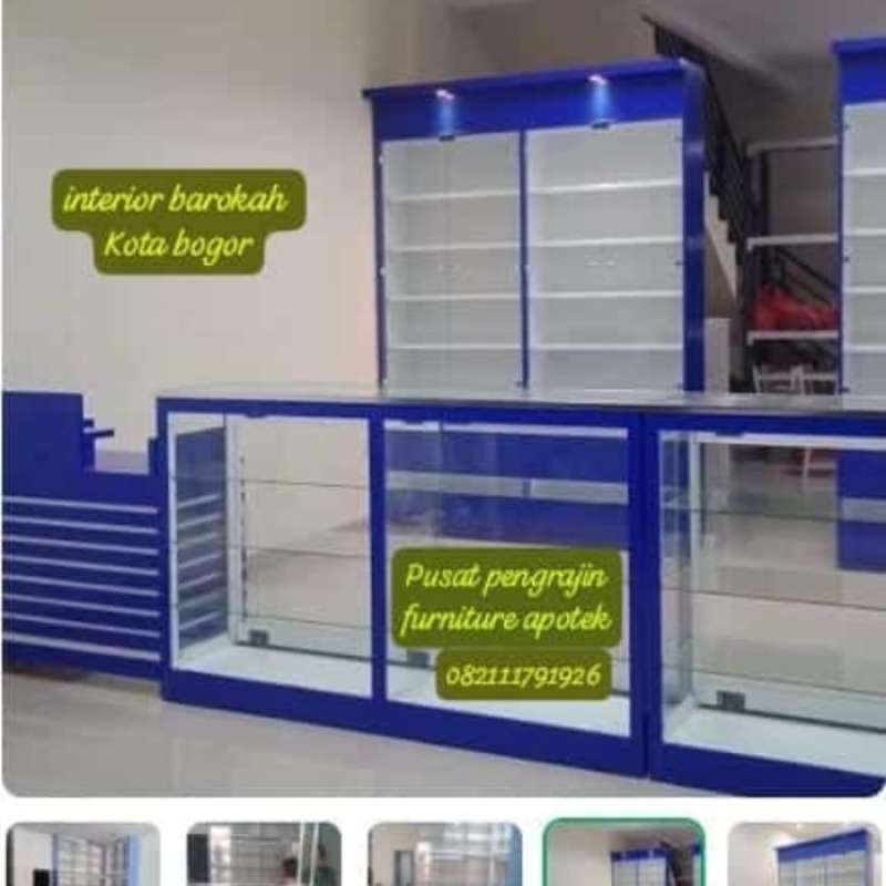 Jual Etalase Apotek&rak Obat Custom Harga Permeter Di Seller Crown - Cengkareng Timur, Kota ...