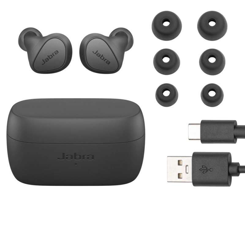 Promo Jabra Elite 4 6mm Driver Bluetooth 5.2 True Wireless Tws Earphone ...