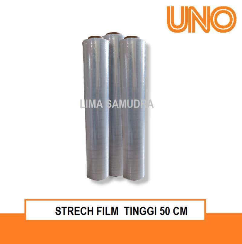 Jual Stretch Film Oem Plastik Wrapping Lebar 50 Cm Panjang Full 17 ...