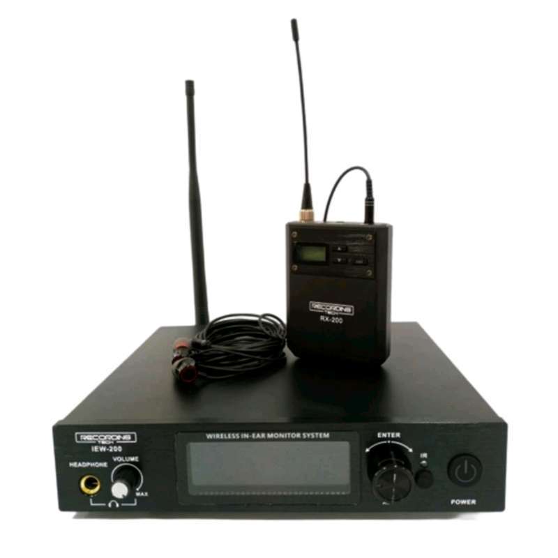Jual Recording Tech Iew-200 - Stereo Wireless In-ear Monitoring System ...