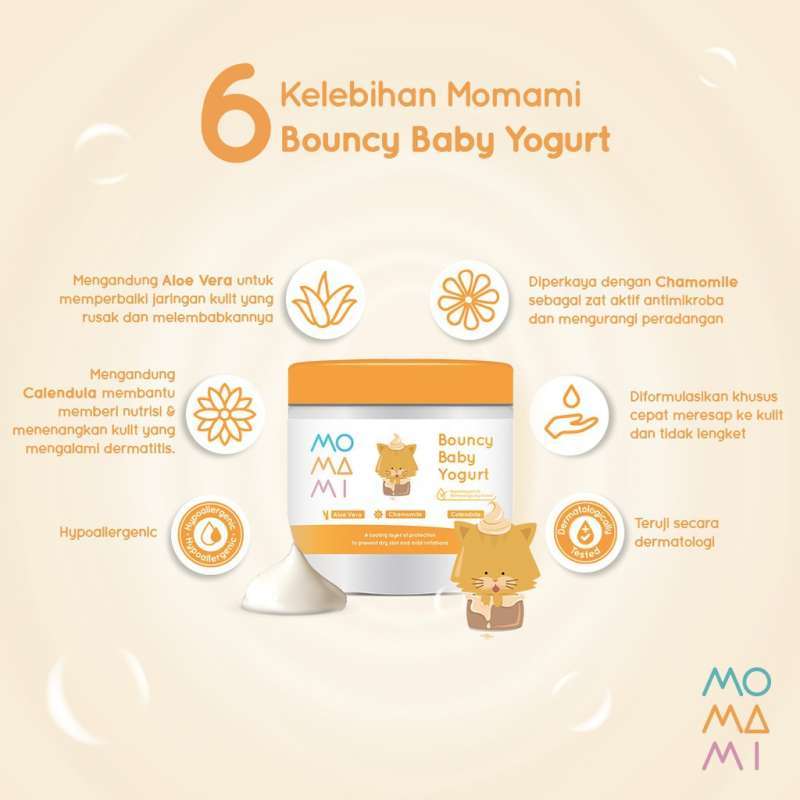 Jual Momami Bouncy Baby Yogurt - Lotion Bayi Di Seller Mybabyshop ...