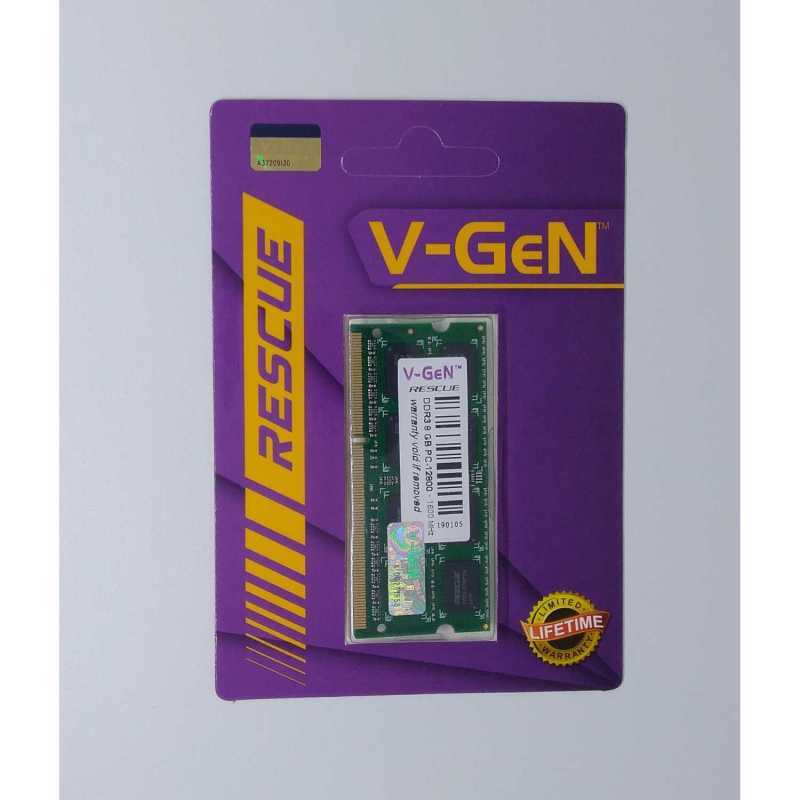 Promo Ram Ddr3 Sodimm V-gen Rescue 8gb Pc12800/1600mhz (memory Laptop ...