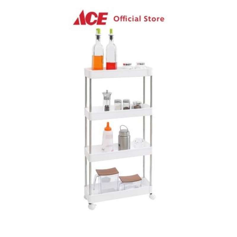 Jual Ace - Stora Rak Troli Slim 4 Tingkat - Putih Di Seller Sentry ...