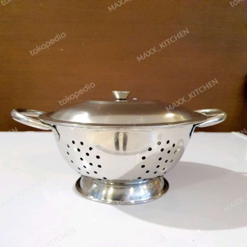 Jual Bakul Nasi Sangku Nasi Rice Buffet Fruit Buffet Stainless - 22 Cm ...