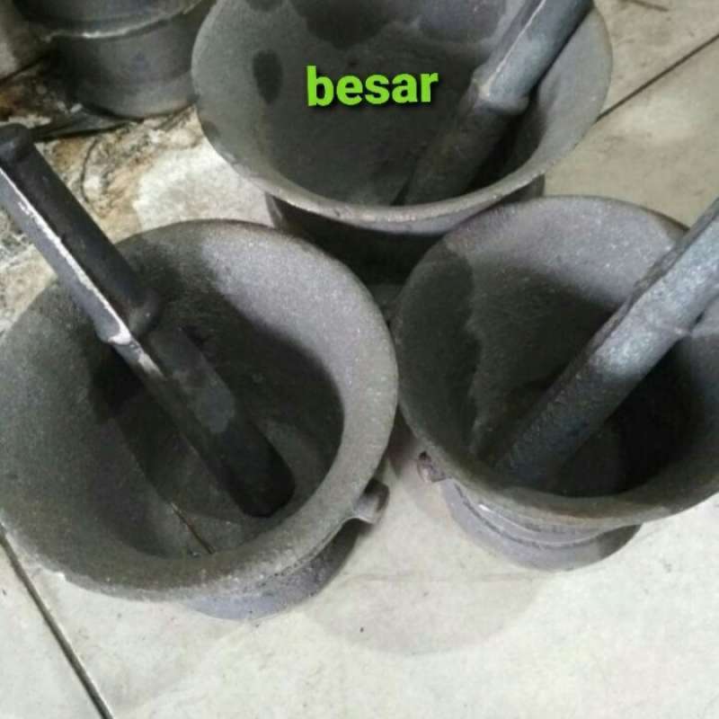 Jual Lumpang Besi Untuk Tumbuk Bumbu,jamu Dan Lainnya.ukuran Besar Di ...