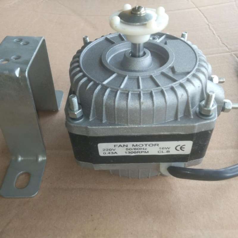 Promo Fan Motor Kondensor Kulkas Freezer Showcase 16w 1300 Rpm Diskon ...