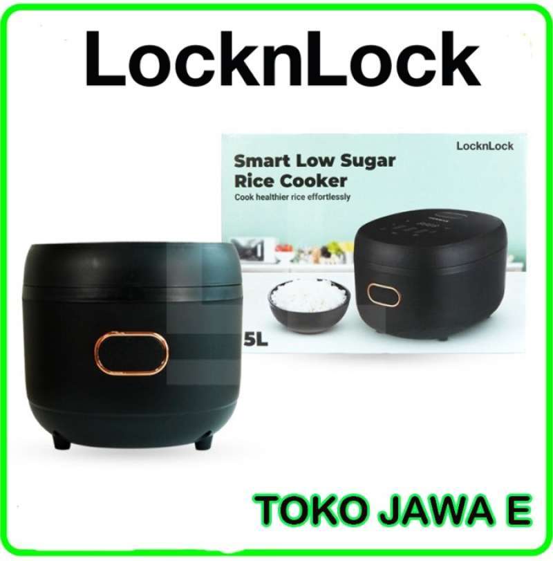 Promo Rice Cooker Low Sugar Locknlock/lock N Lock/ Ejr354blk - 5 Liter ...