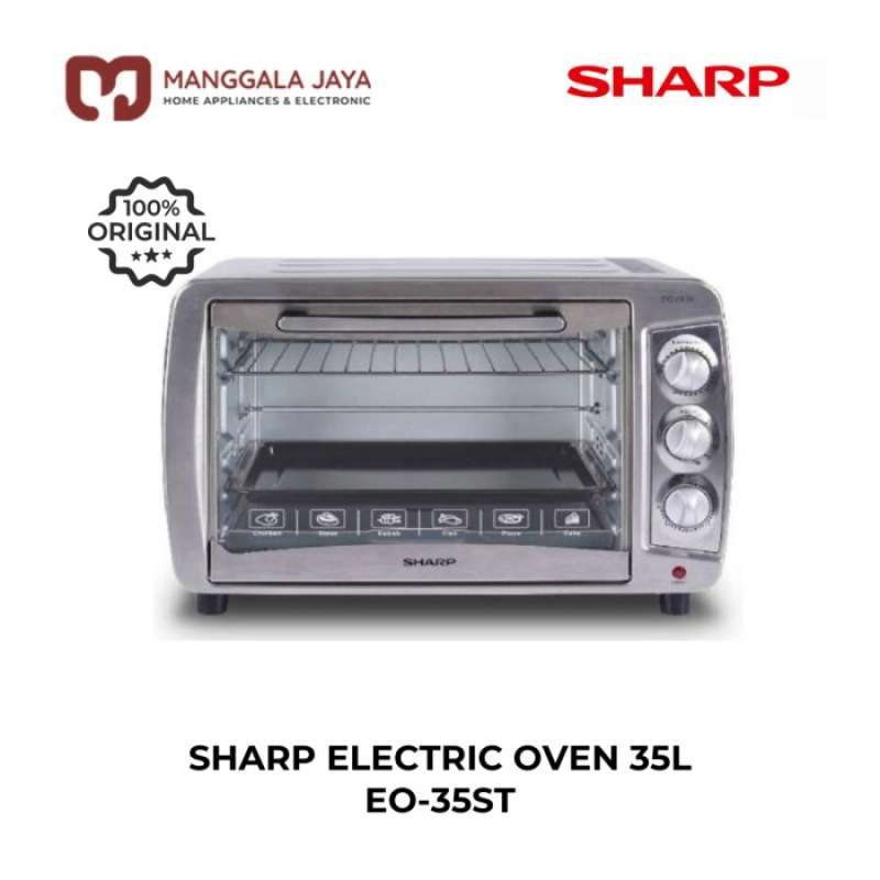 Promo Sharp Electric Oven Listrik 35 Liter Eo-35 Diskon 23% Di Seller Niimura Store - Tegal ...