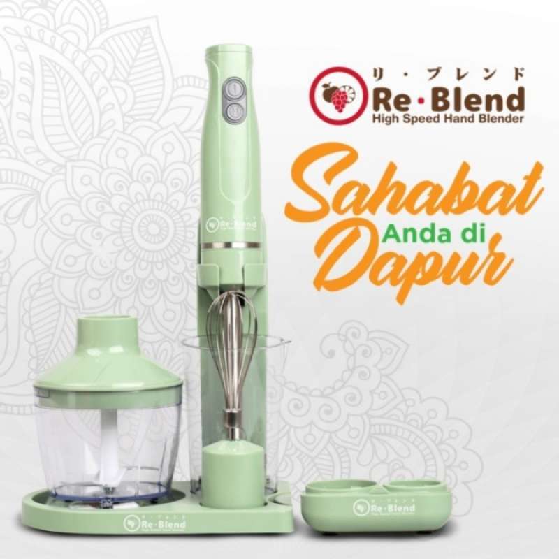 Promo Rb Hand Blender Rl-100 Stainless Blade Garansi Resmi Diskon 23% Di Seller Niimura Store ...