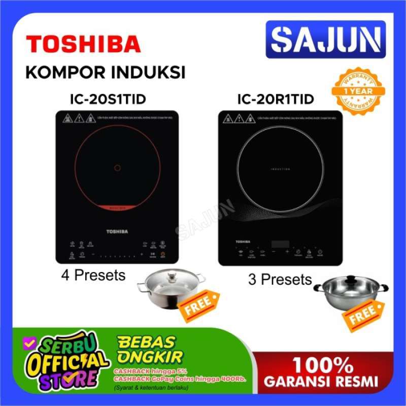Promo Toshiba Kompor Induksi ( Ic-20s1tid / Ic-20r1tid ) Induction ...