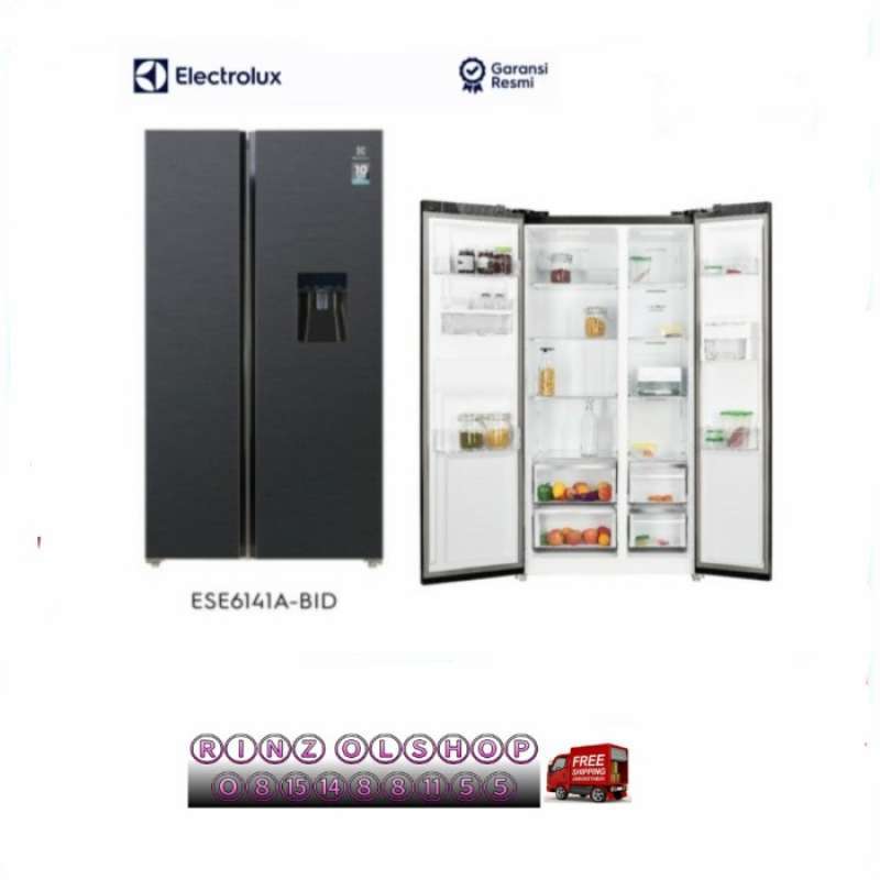 Promo Kulkas Electrolux Ese6141a Side By Side Inverter With Dispenser ...