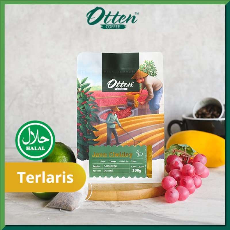 Jual Kopi Arabica Java Ciwidey Natural Process 200g - Biji / Bubuk Kopi ...