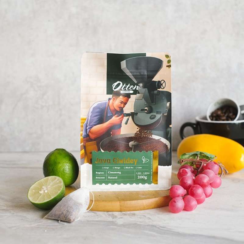 Jual Kopi Arabica Java Ciwidey Natural Process 200g - Biji / Bubuk Kopi ...