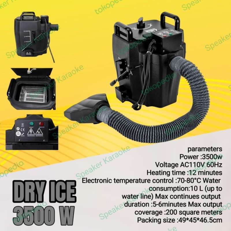 Promo Mesin Asap Dry Ice 3500 Delta Pro 2023 Diskon 23% Di Seller ...