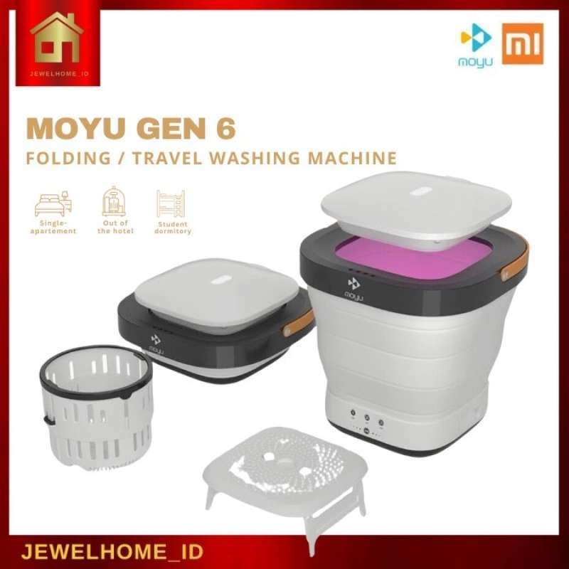 Promo Moyu Gen 6 6th Generation Portable Washing Machine Mesin Cuci ...