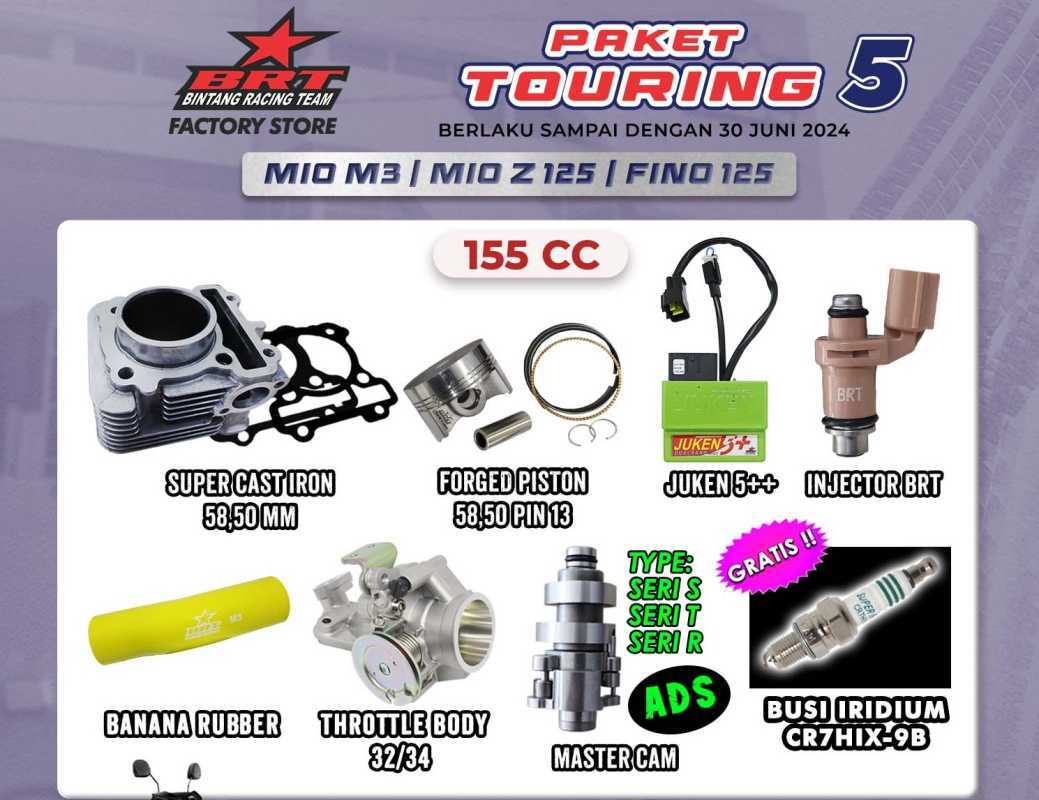 Jual Paket Touring 5 Mio M3 Mio Z Fino 125 Di Seller Brt Centrejakarta ...