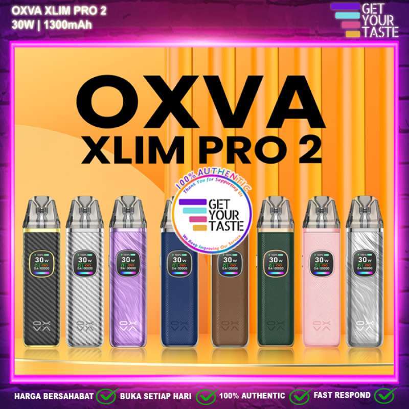 Promo Oxva Xlim Pro 2 30w 1300mah Pod Kit V2 Authentic By Oxva Tech ...