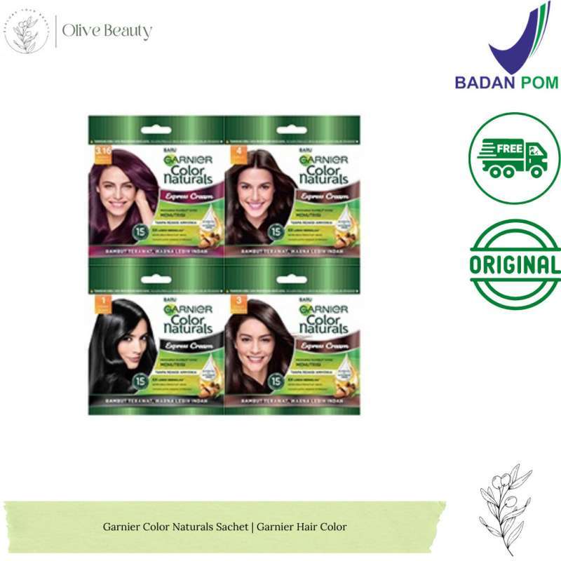 Jual Garnier Color Naturals Sachet | Garnier Hair Color Di Seller Olive ...