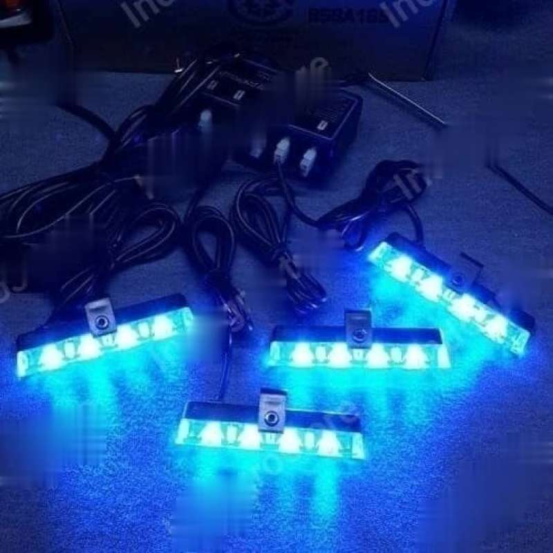 Promo Led Lampu Strobo Grill Federal 4x4 Tipis Mobil All New Pajero ...