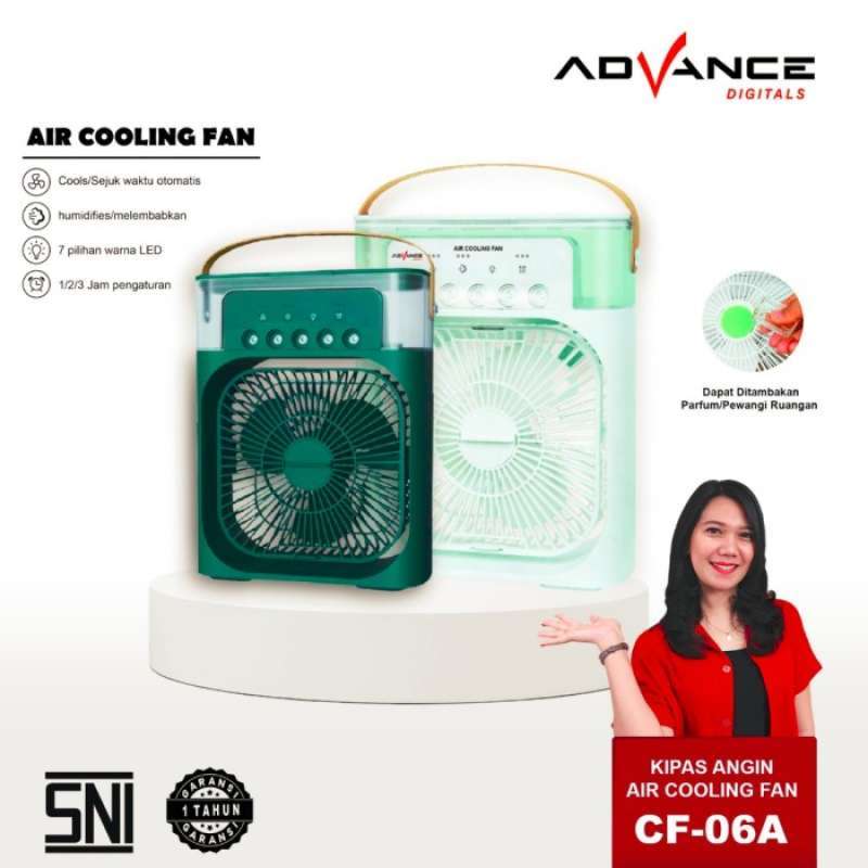 Promo Advance Cf-06a Kipas Angin Air Cooler Fan 6 Inch Ac Mini Pendingin Diskon 23% Di Seller ...