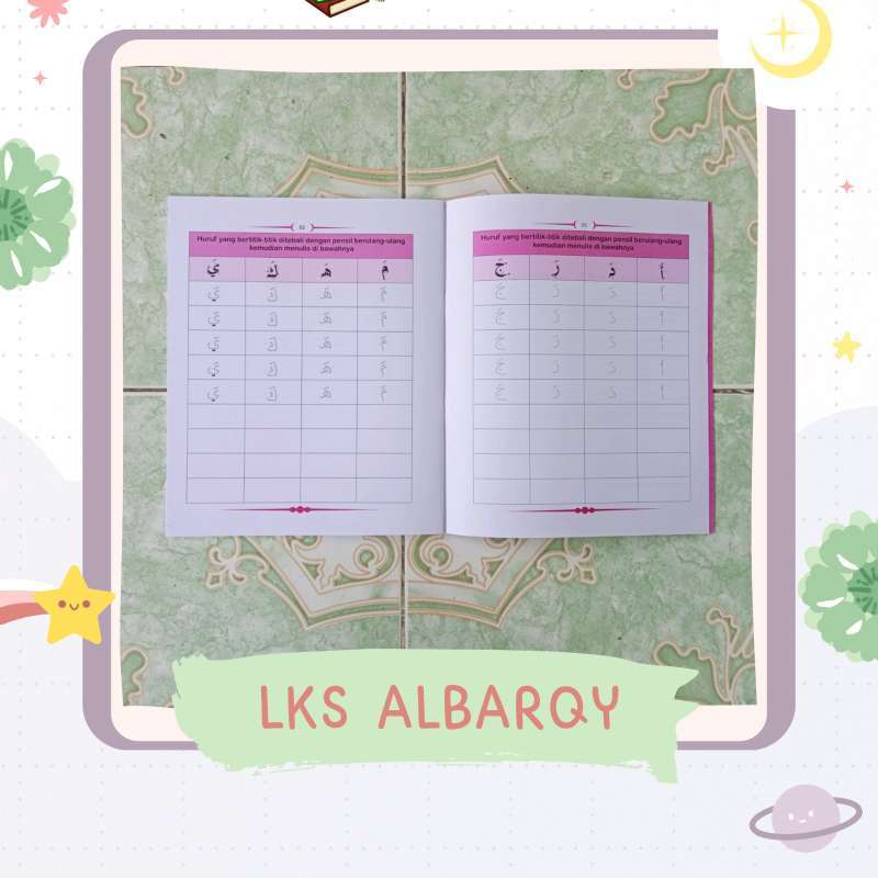 Jual Buku Lks Lembar Kerja Siswa Metode Albarqy Belajar Cara Membaca ...