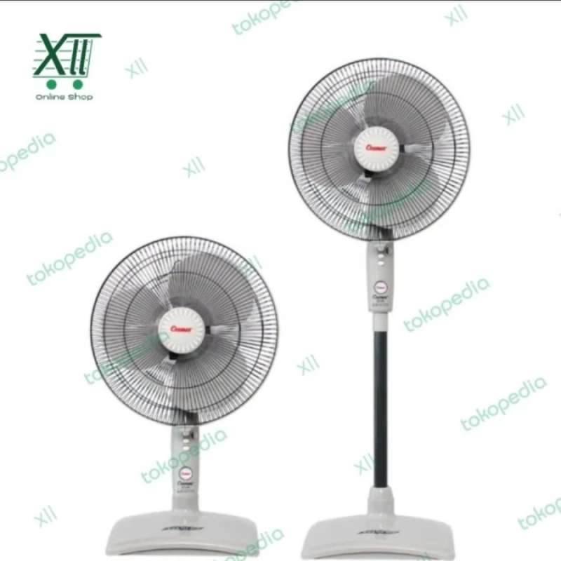 Promo Cosmos 16~sn Twino Electric Fan 2 In 1 Kipas Angin 16 Inch Stand ...