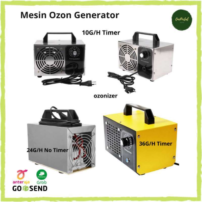 Promo Mesin Ozone Generator Ozon / Ozonizer Sterilizer Purifier Ruangan ...
