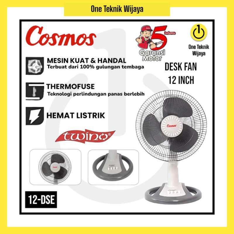 Promo Kipas Angin Cosmos Stand Fan / Wall Fan / Desk Fan Dengan ...
