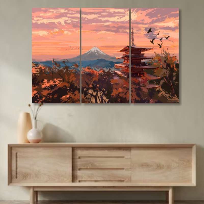 Promo Hiasan Dinding Poster Kayu Multipanel Ukuran Besar 105 Cm X 70 Cm ...