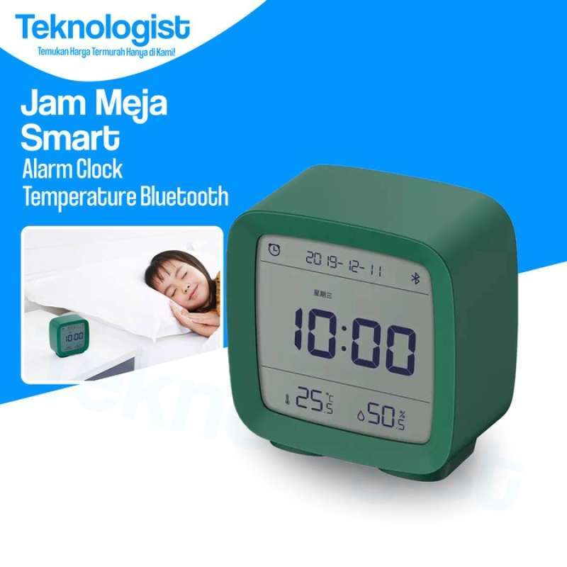 Promo Jam Meja Smart Alarm Clock Temperature Bluetooth Diskon 23% Di ...