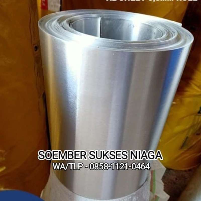 Promo Plat Aluminium Polos 0.7mm 100cm X 25 Meter Seng Aluminium Talang ...