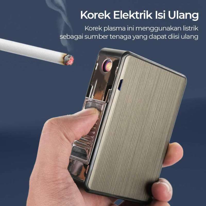 Jual Kotak Rokok 20 Slot Dengan Korek Elektrik Pyrotechnic Jd-yh065 ...