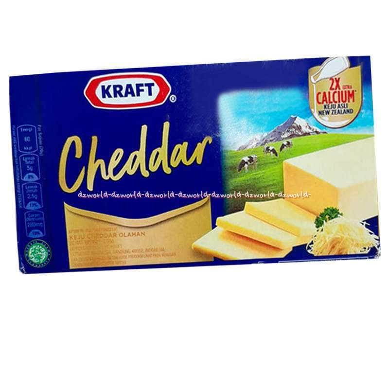 Jual Kraft Cheddar 158gr Cheese Keju Chedar Olahan New Zealand Kraf ...