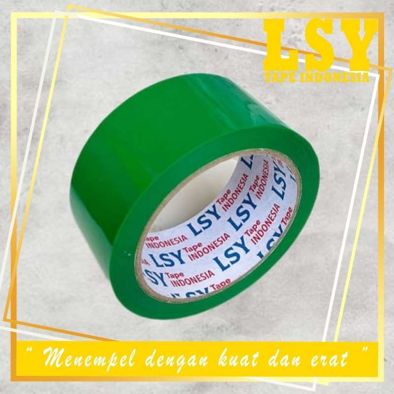Promo Lsy Lakban Biru 45mm X 80yard Full | Lakan Warna Warni Ketabalan ...