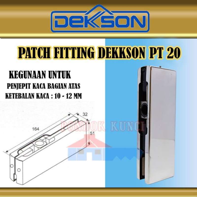Jual Patch Fitting Glass Door 💯 Harga Murah & Kualitas Terbaik Maret 2025