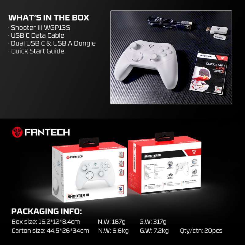 Jual Fantech Multi Platform Gamepad Shooter Iii Wgp13s Wgp-13 S ...