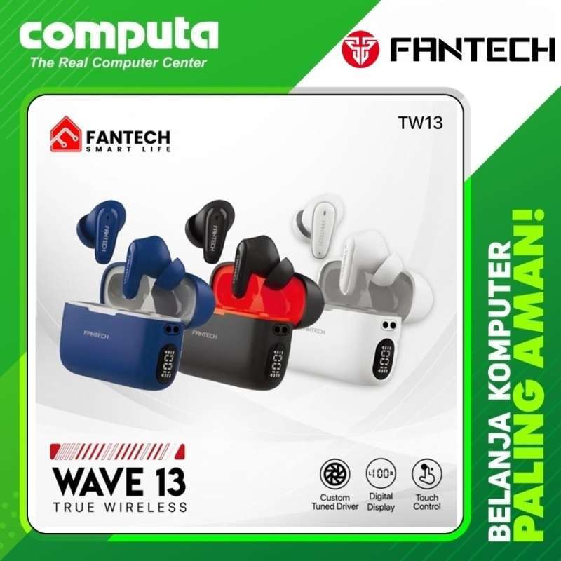 Jual Fantech Wave 13 Tw13 Tws True Wireless Sound - Putih Di Seller Computa Official Store ...
