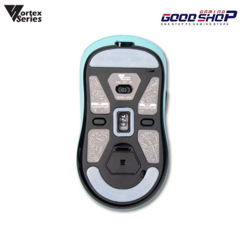 Jual Vortexseries Inno X2 V2 Super Light Wireless Gaming Mouse - Blue ...