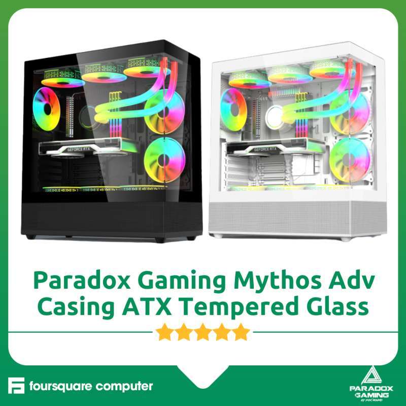 Jual Casing Komputer Paradox Gaming Mythos Advance Tempered Glass Atx ...