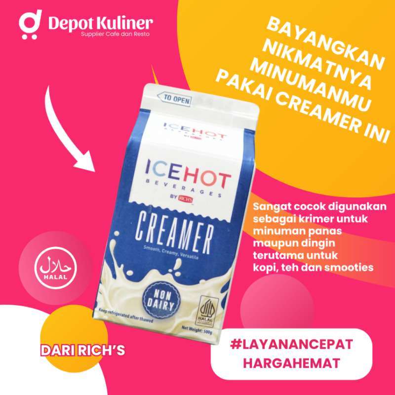 Jual Rich's - Non Dairy Creamer / Ndc - 500ml - Krimer Cair Untuk ...