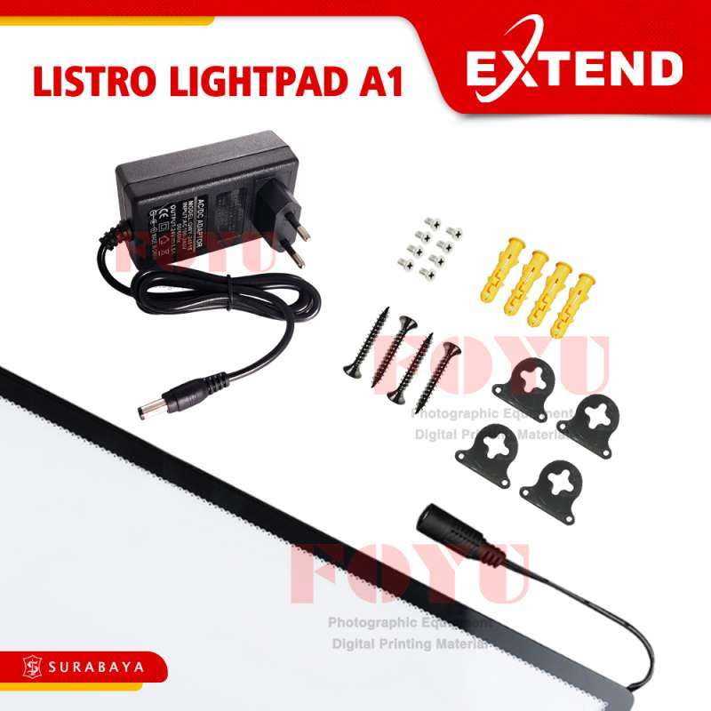 Jual Led Slim Light Pad Display Wall Poster Banner Neon Box Tipis Menu ...