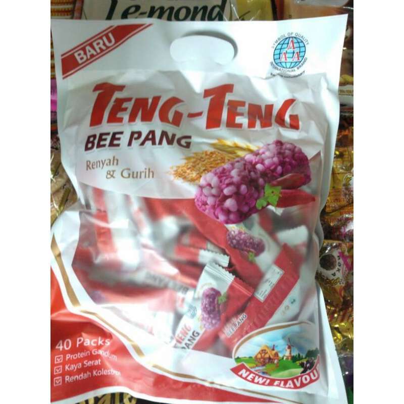 Jual Teng-teng Beng Pang Renyah Gurih Snack Gandum 40pcs Rendah ...