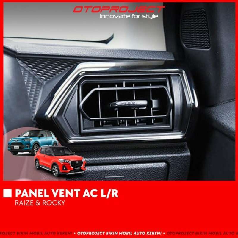 Jual Panel Cover Side Vent Ac Kanan Kiri Otoproject Raize / Rocky Di ...