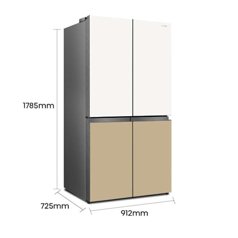 Promo Kulkas Hisense Rq788n4iwkus Kulkas Multidoor Inverter Refrigator ...