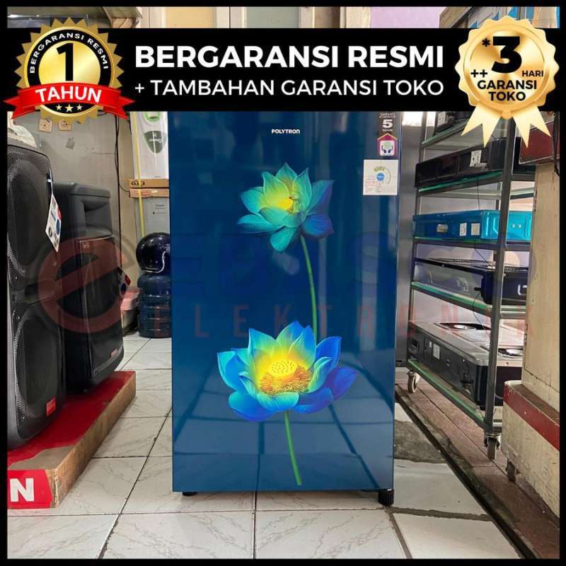 Promo Kulkas 1 Pintu Polytron Prb 157 Pr / 157pr Kapasitas 150 Liter ...