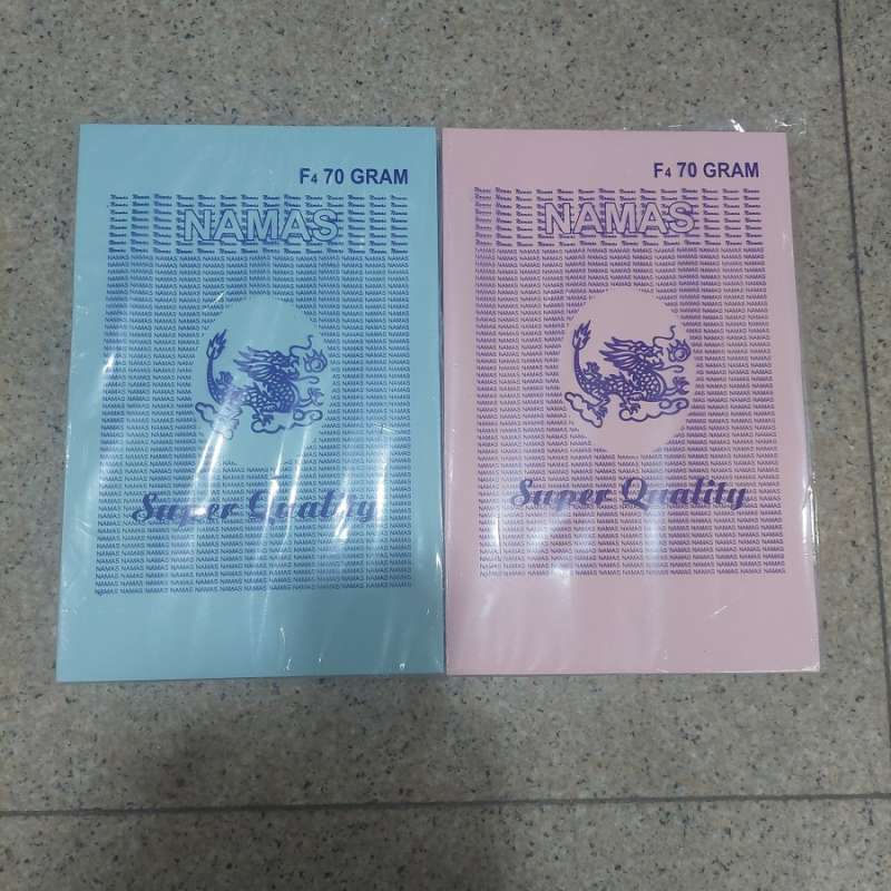 Jual Kertas Hvs Warna Namas / Nagamas Ukuran A4 70gr ( Pak Isi 400 ...