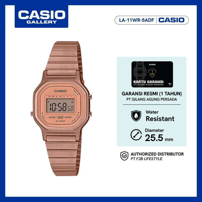 Promo Jam Tangan General Vintage Wanita La-11wr-5adf Digital Diskon 25% ...